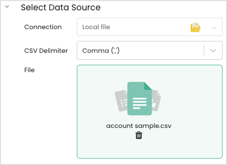 Upload a local file – Totango