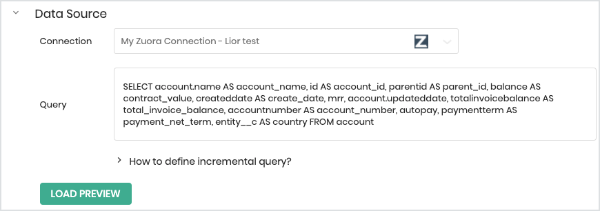 Configure a Zuora integration – Totango