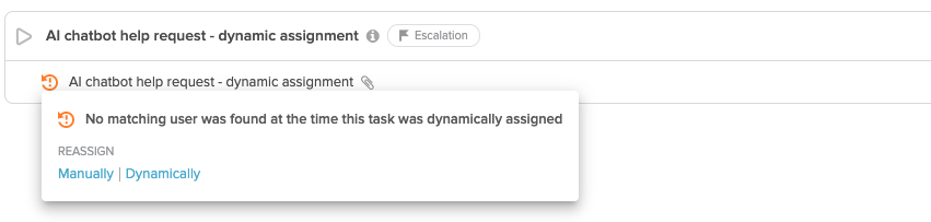 Manage dynamic task assignment – Totango