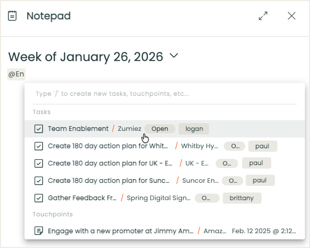 Release Notes - January 27, 2026 – Totango